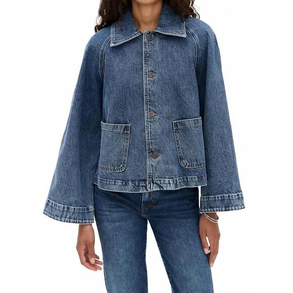 Frame Denim | Jackets & Coats | New Frame The Swing Jacket In Hex ...